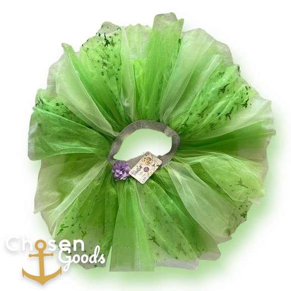 Disney | Costumes | Disney Tinker Bell Tutu Child Small 46 Dress Up ...